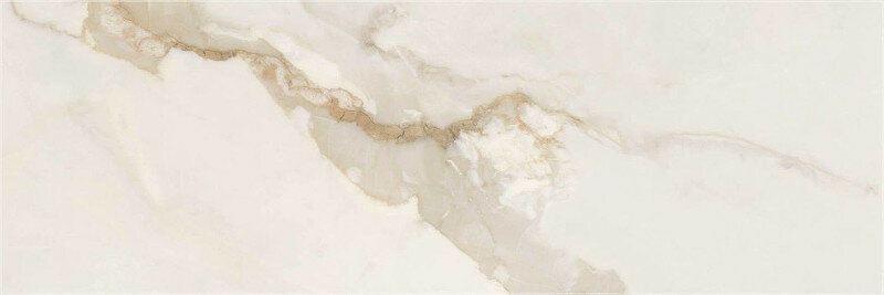 Керамическая плитка Azteca Calacatta Rev. Gold R90 glossy настенная 30х90 см бежевый