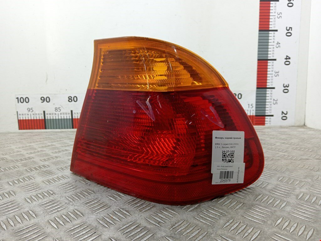 Фонарь задний правый BMW 3-Series (E46) 63218364922 арт. 2243578