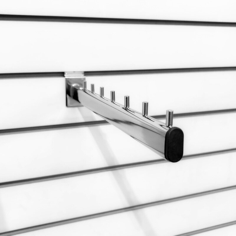 Кронштейн на экономпанель прямой с 7-ю штырьками 350 мм.- 2 шт.