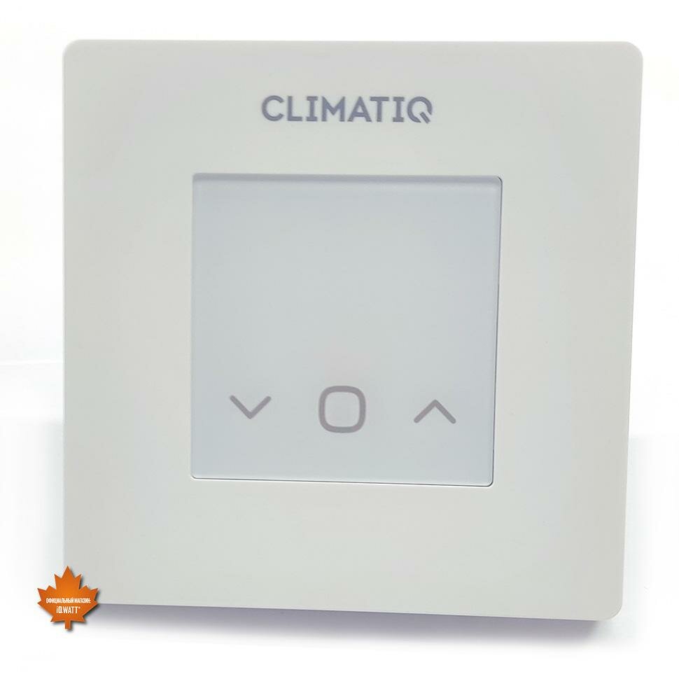 Электронный программируемый терморегулятор CLIMATIQ FD WI-FI белый