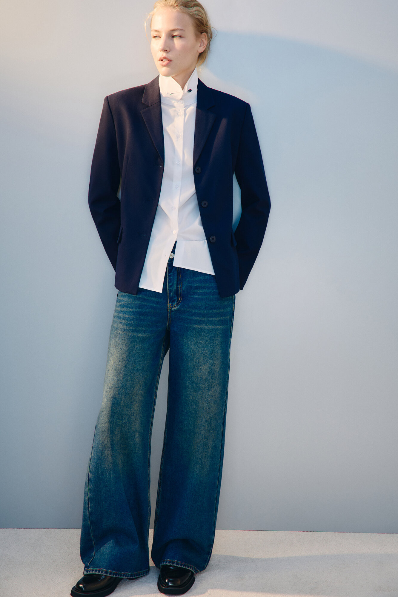 Джинсы багги Women SMART 