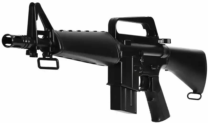 Автомат детский Oubaoloon пластмассовый M-16 M308, 11-зарядный магазин