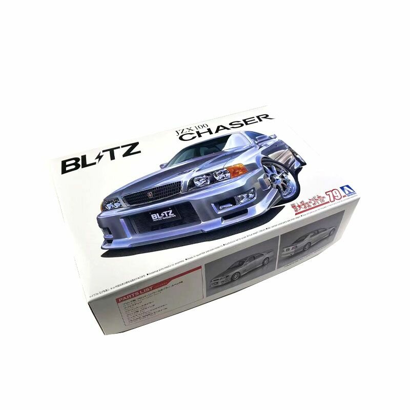 Сборная модель Машинка Aoshima#79 1/24 Blitz Toyota JZX100 Chaser TourerV 1996 car model kit