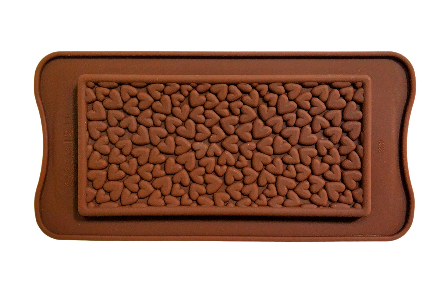 Форма силиконовая "сердечки мини" для изготовления шоколада 21 х 10,5 см