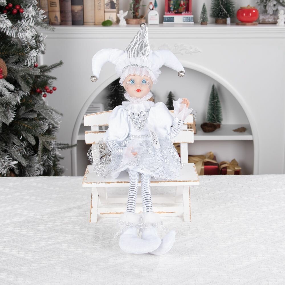 Рождественские эльфы 50 см кукла новогодняя Сидя Cтоя