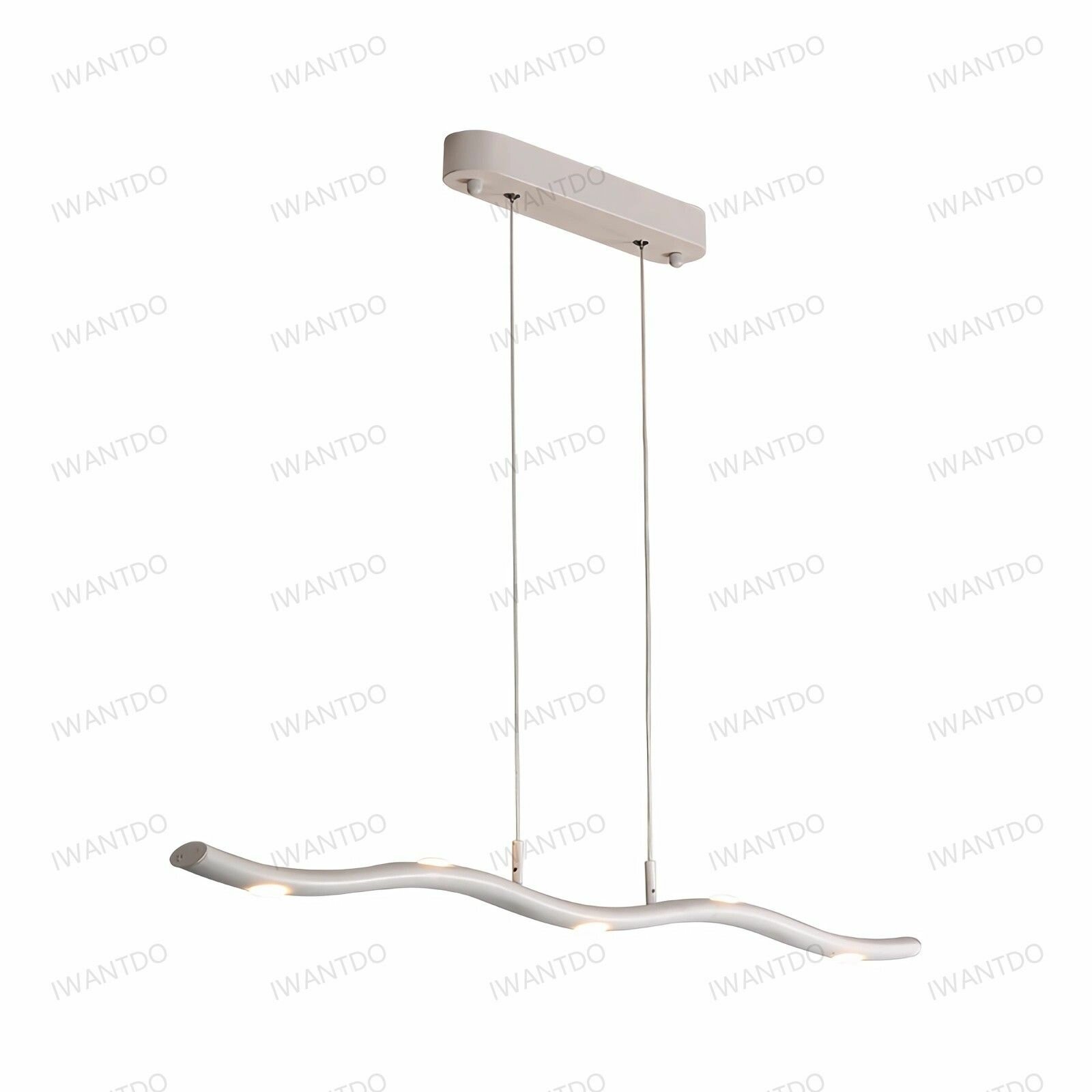 Подвесной светильник LED Люстра Обеденный стол Свет для Столовая Гостиная Бар Офис Лампа BD475 Белый