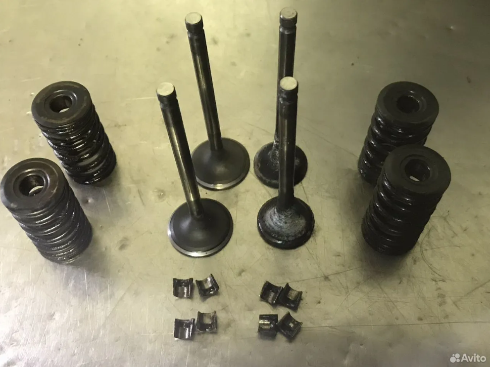 Клапаны 2+2 на цилиндр G4EE G4EC G4ED Hyundai-Kia 1.4 1.5 1.6 16V Dohc