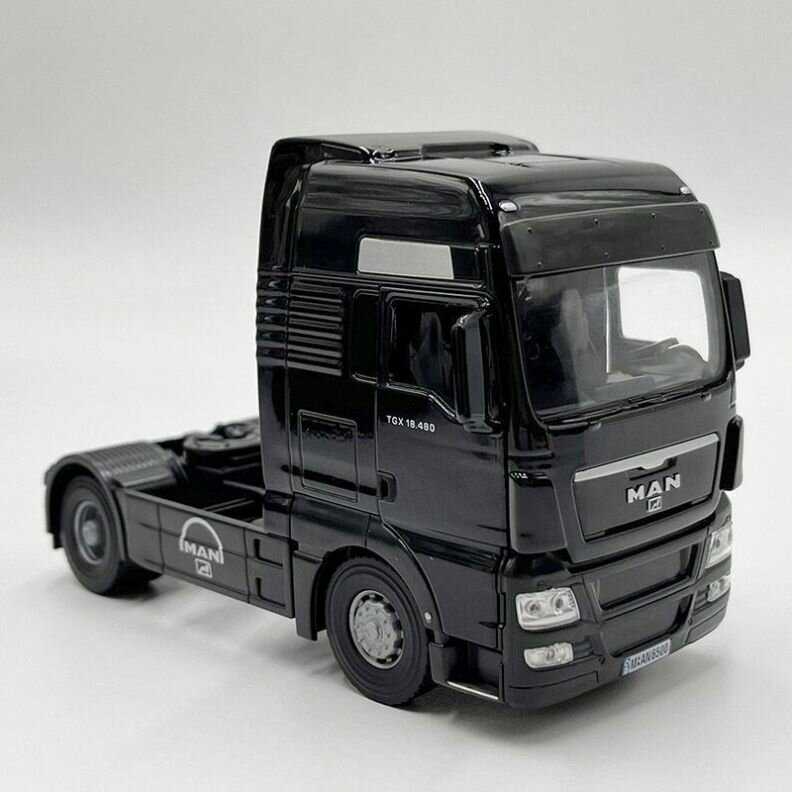 1:43 Эксклюзивный полуприцеп Man TGX 18.480, литая металлическая модель грузовикабестселлера