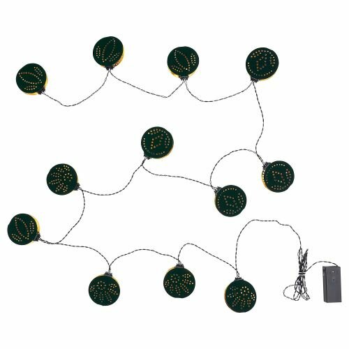 STRALA Гирлянда икеа, с батарейным питанием/разные орнаменты 12 светодиодов (10476728)