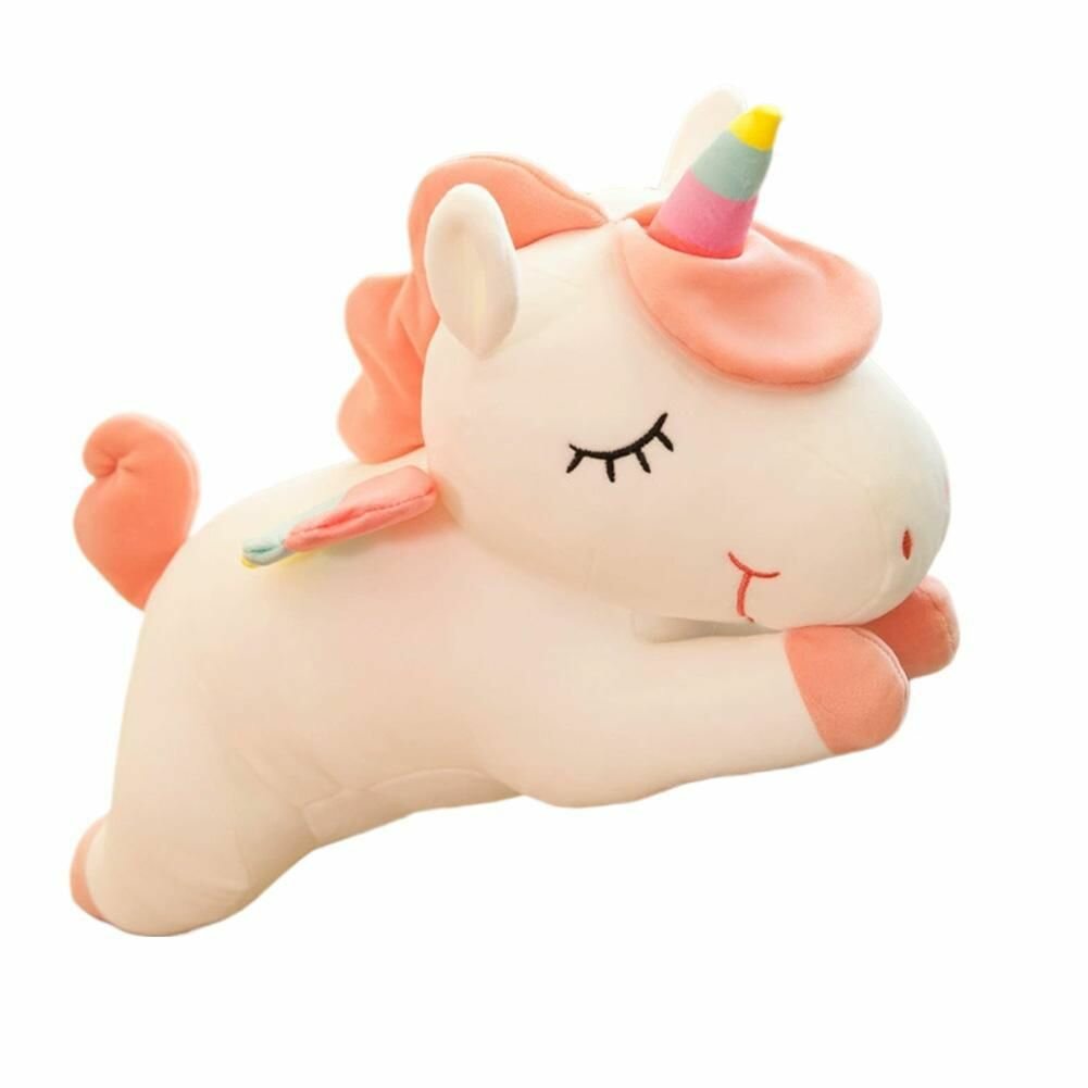 Мягкая игрушка единорог 30 см подушка обнимается антистрессовый подарок