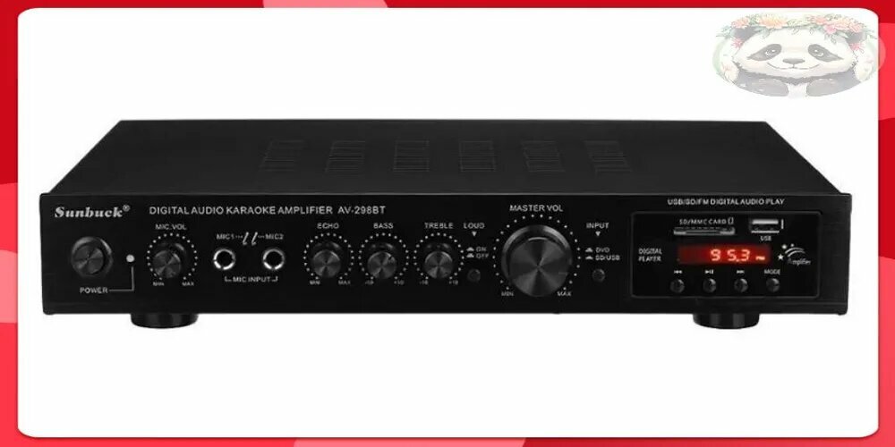 KNOW EASY-Аудио усилитель AV-298BT