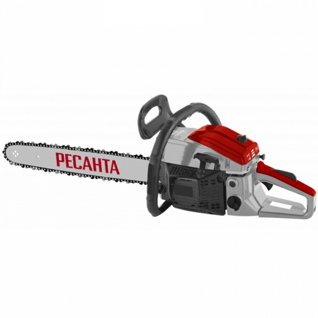 Бензопила Ресанта БП-5218, 2800 Вт, 3.81 л. с, 52 см3, 72 звена, 18"