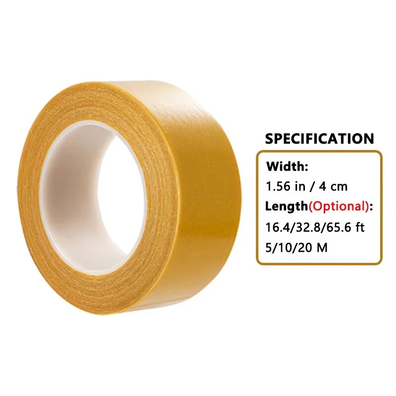 Двусторонняя крепёжная лента Width-1.56 in-4 cm, Length-32.8 ft-10 M