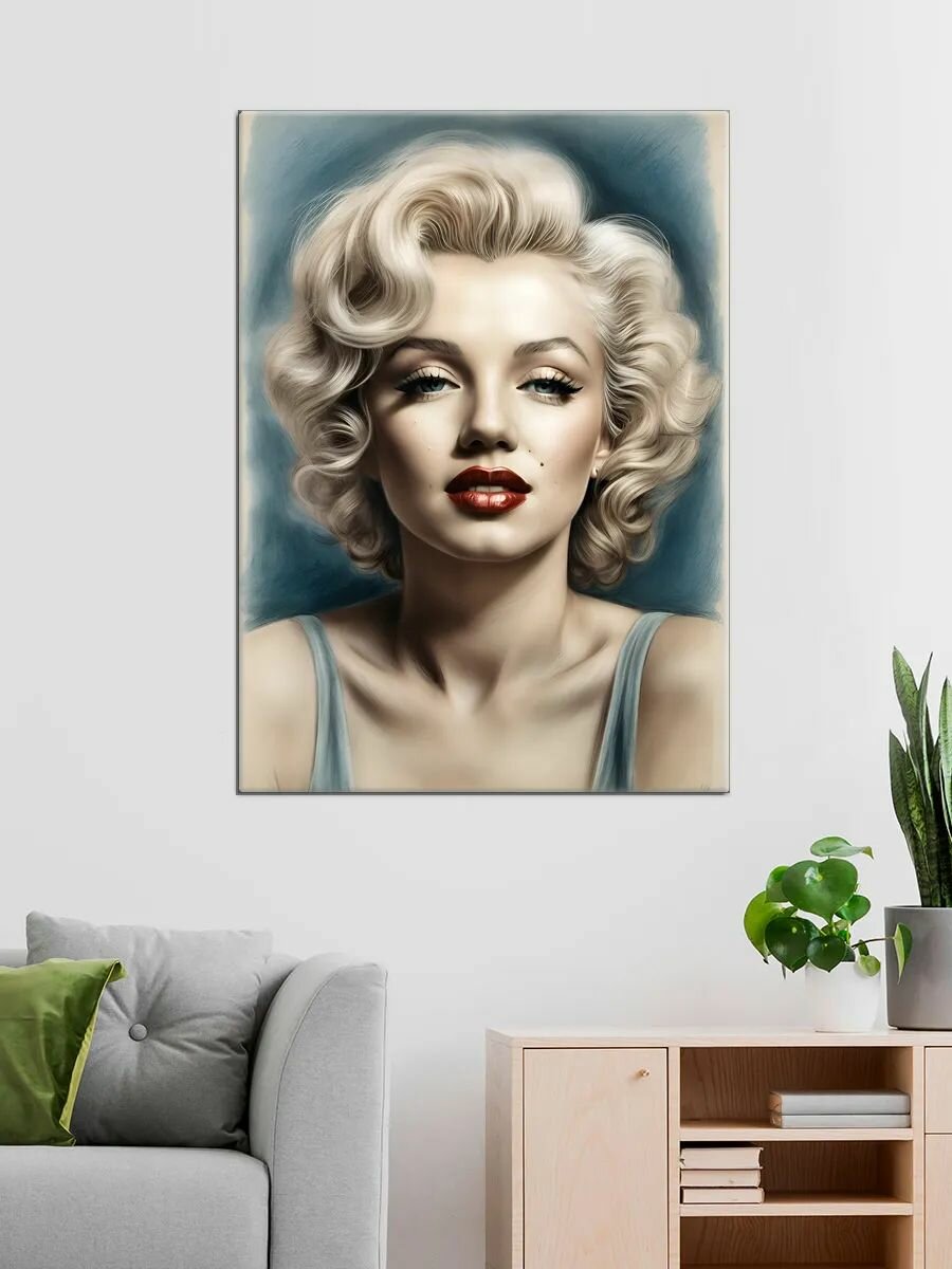 Картина на стену "Мэрилин Монро", 50х70 см