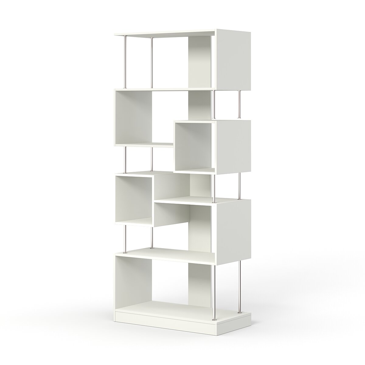 Стеллаж "Куб" №8, Белый. Производитель товара - компания Westcom.