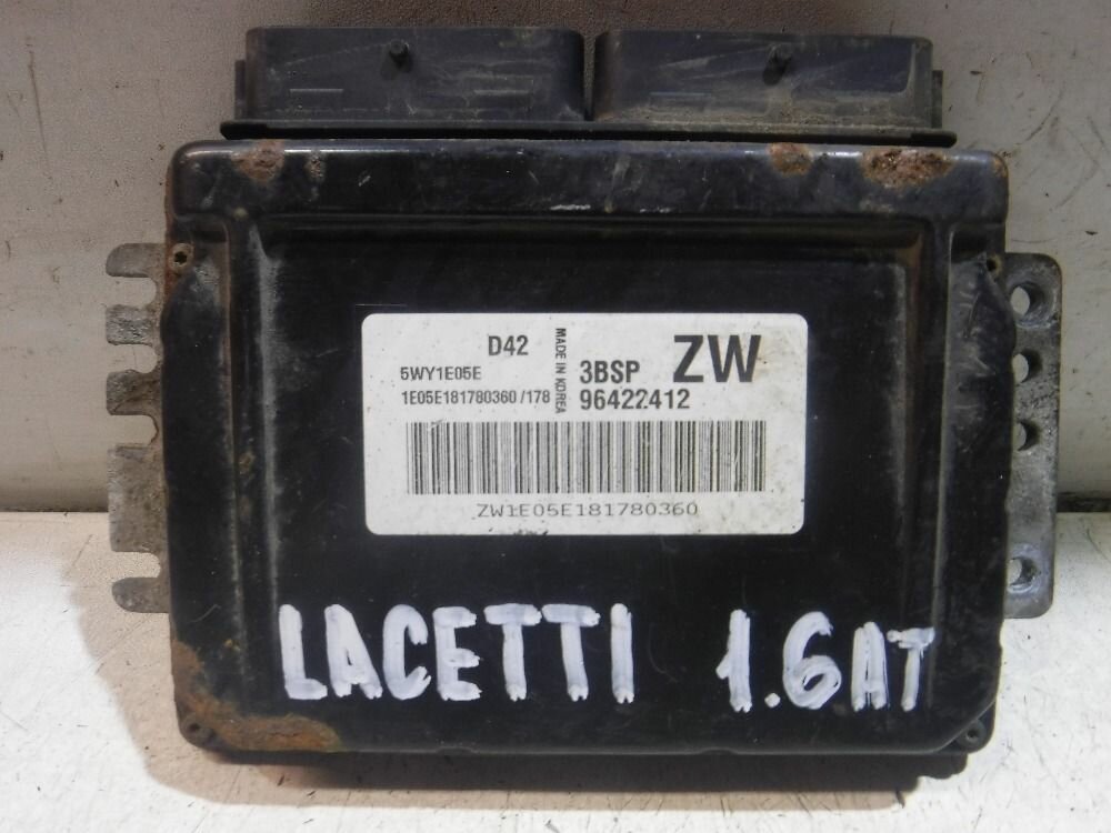 Блок управления двигателем Chevrolet Lacetti 96422412