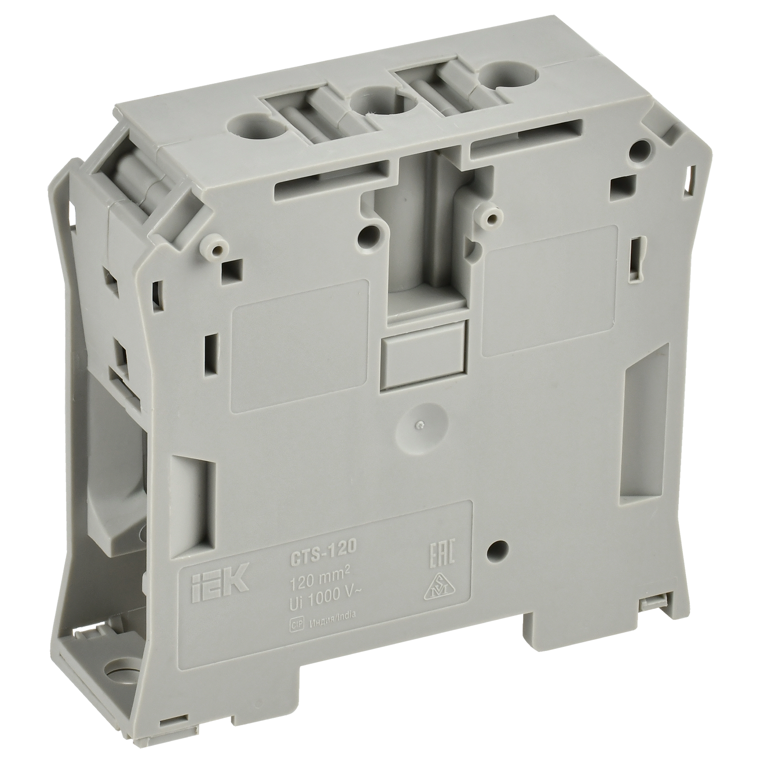 ARMAFIX Клемма винтовая CTS 120мм2 серая, IEK YCT10-00-K03-120 (1 шт.)