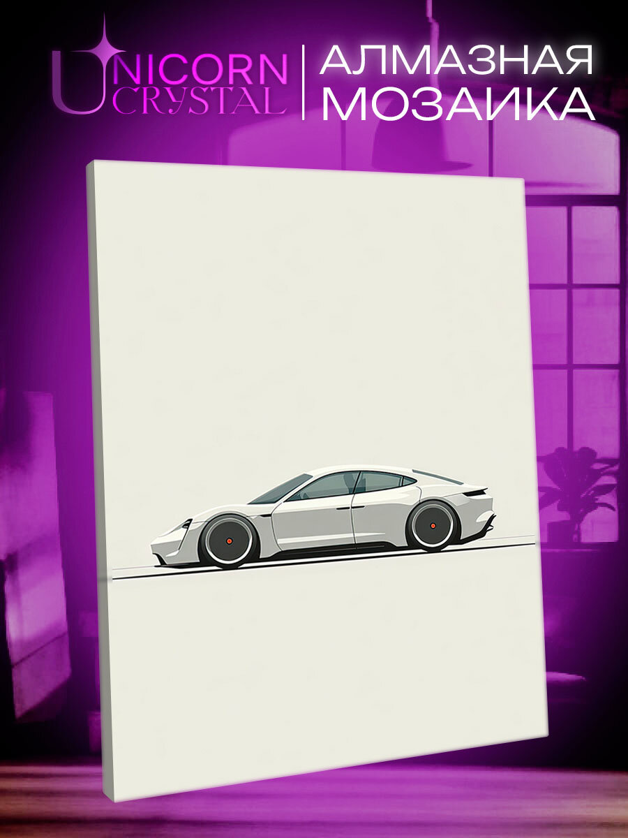 Алмазная мозаика Машина