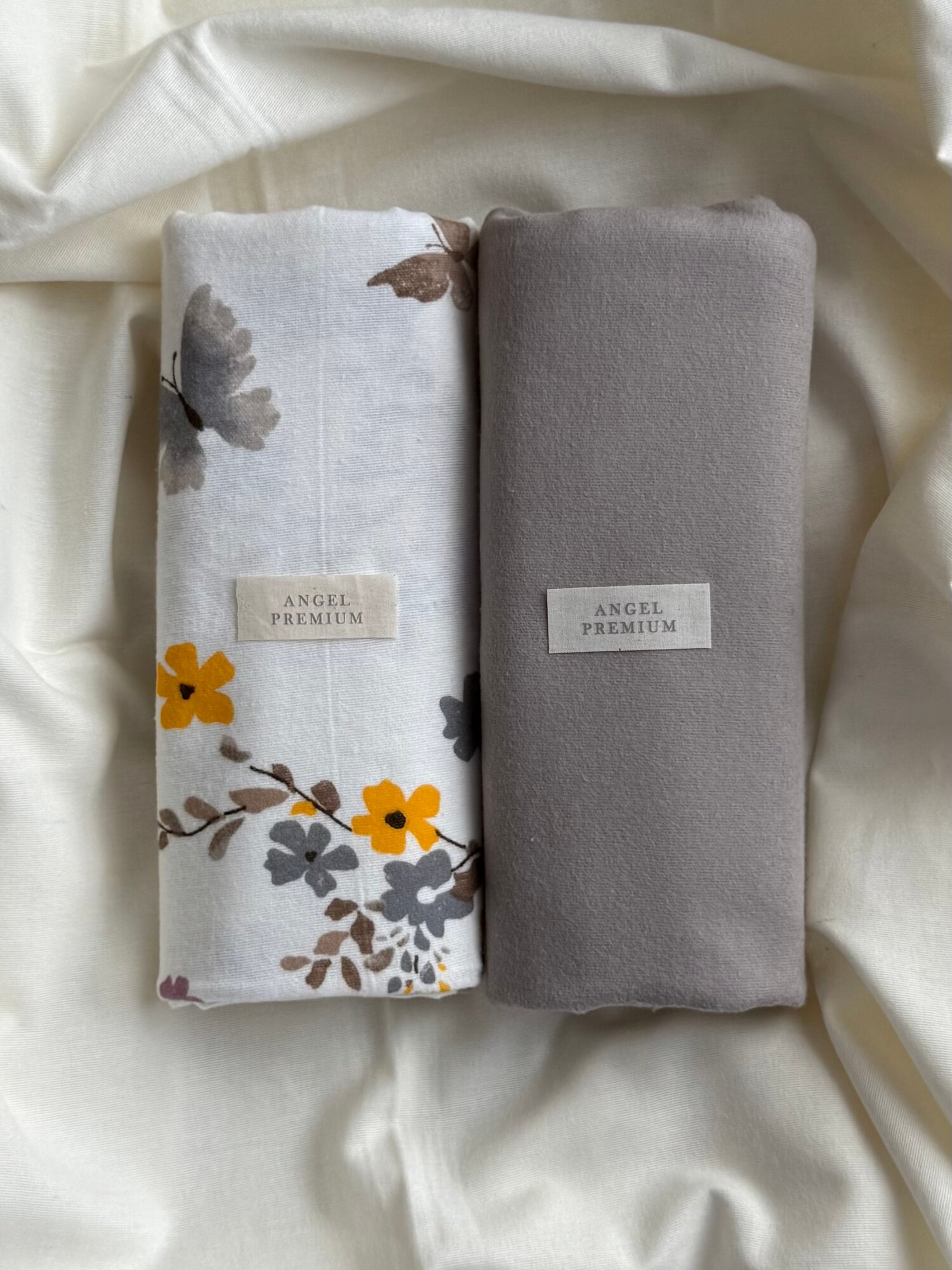 Комплект больших фланелевых пеленок ANGEL PREMIUM 100х120