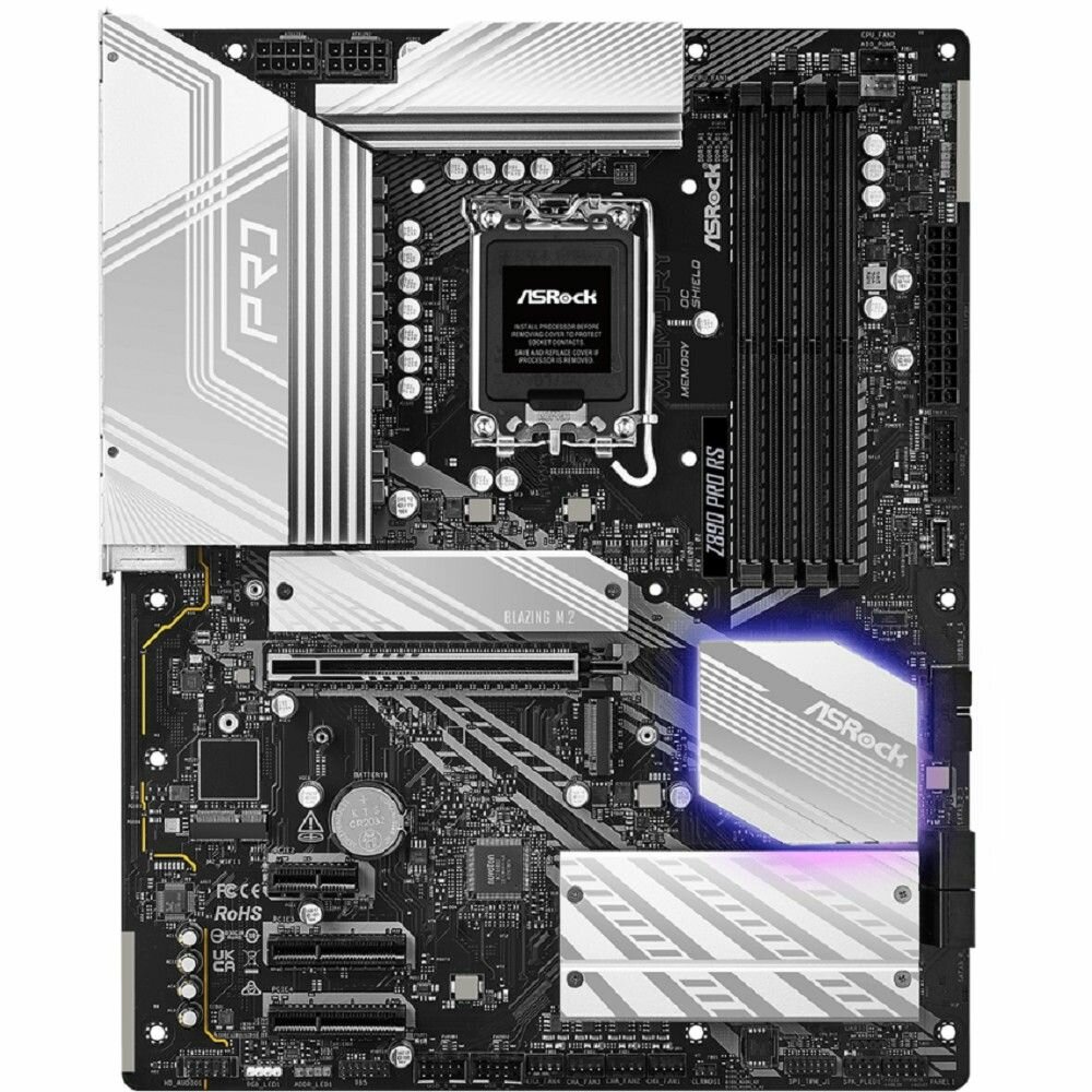 Asrock Материнская плата Z890 PRO RS, RTL