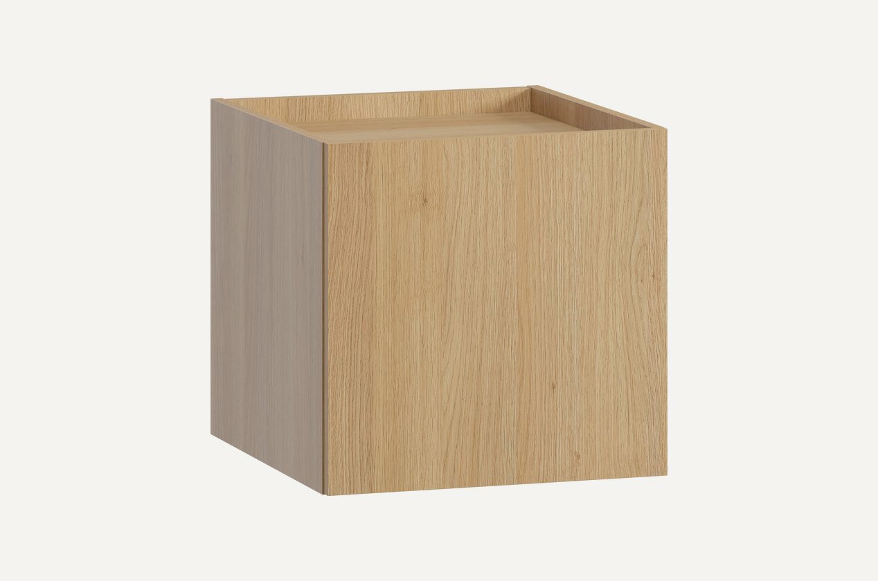 Тумба прикроватная Divan.ru Вита Oak 45x48x44 см, ЛДСП, светло-коричневая