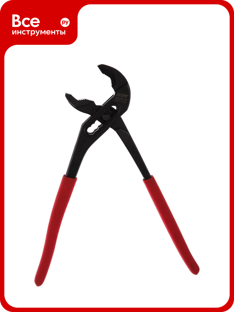 Переставные клещи 10 JTC 342810, сталь, для различных видов ремонтных работ