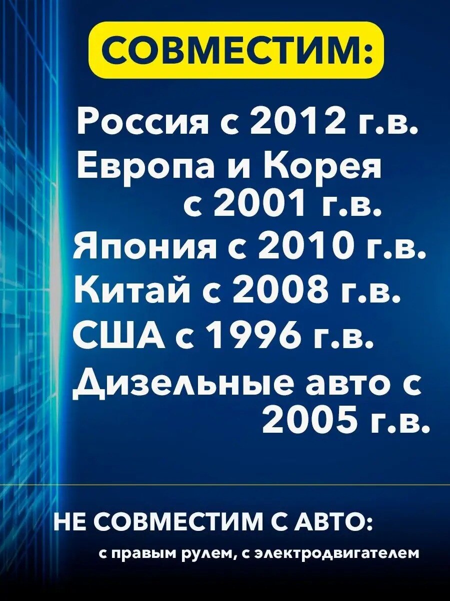 Австосканер для диагностики автомобиля, Elm327 V1.5, Диагностический сканер OBD2 (OBDII) Bluetooth