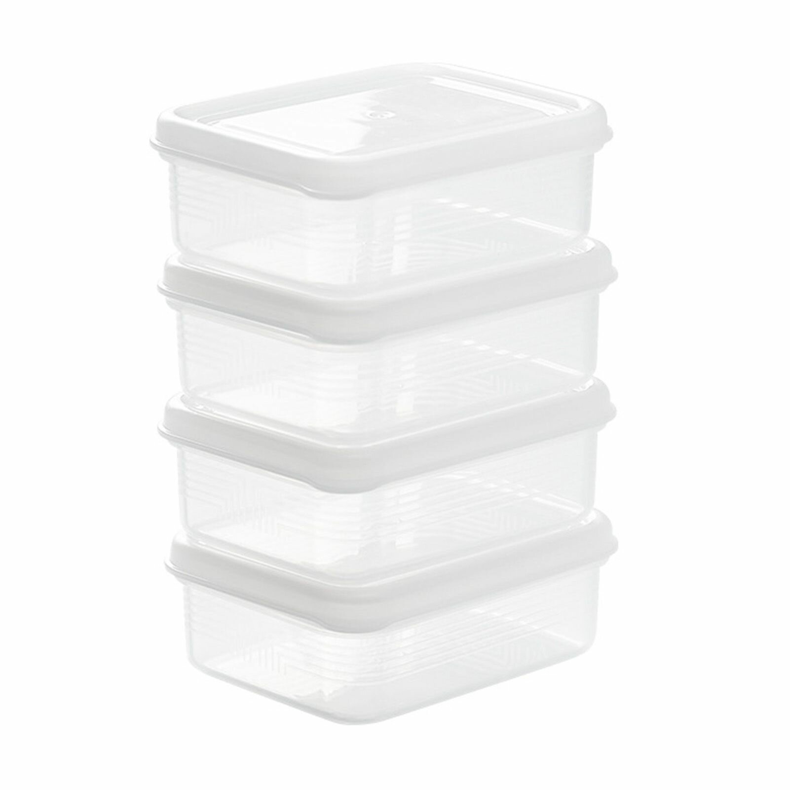 4 контейнера для хранения замороженного мяса, пищевая холодильная коробка-органайзер с хорошей герметизацией для сохранения свежести и сохранности продуктов