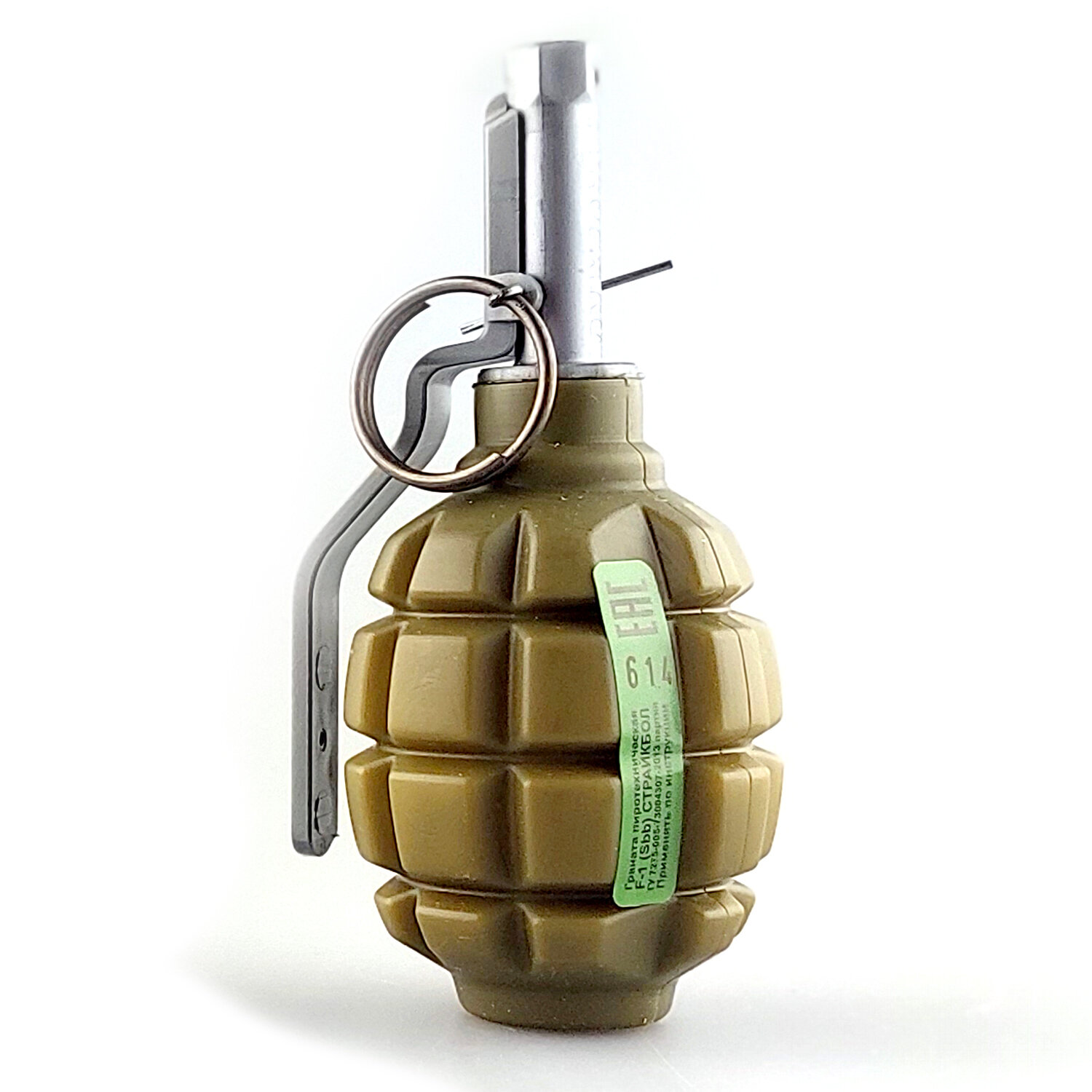 Граната пиротехническая PyroFX F-1 (Sbb) наполнитель шарики страйкбол