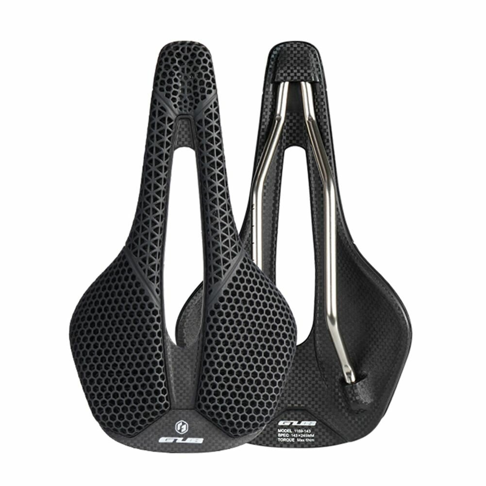 Седло велосипедное GUB 1169-143 с пониженным передом, черное