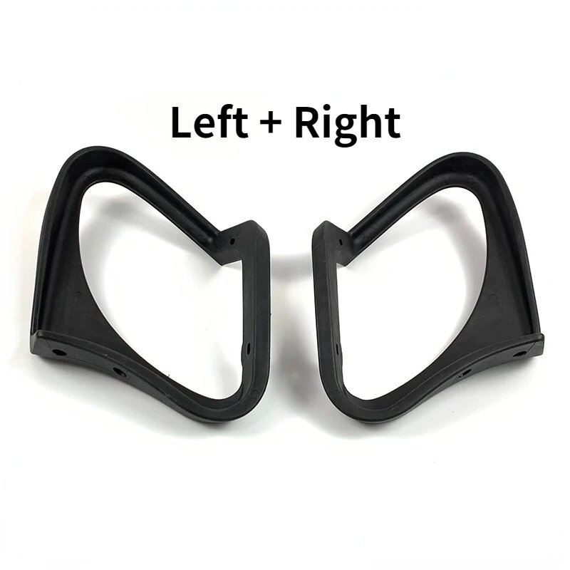 Поворотный подъемный кронштейн пластмассовый подлокотник для кресла дюйма, ручка стулья для офиса дюйма, аксессуары для ремонта офисных стульев и мебели, Черный