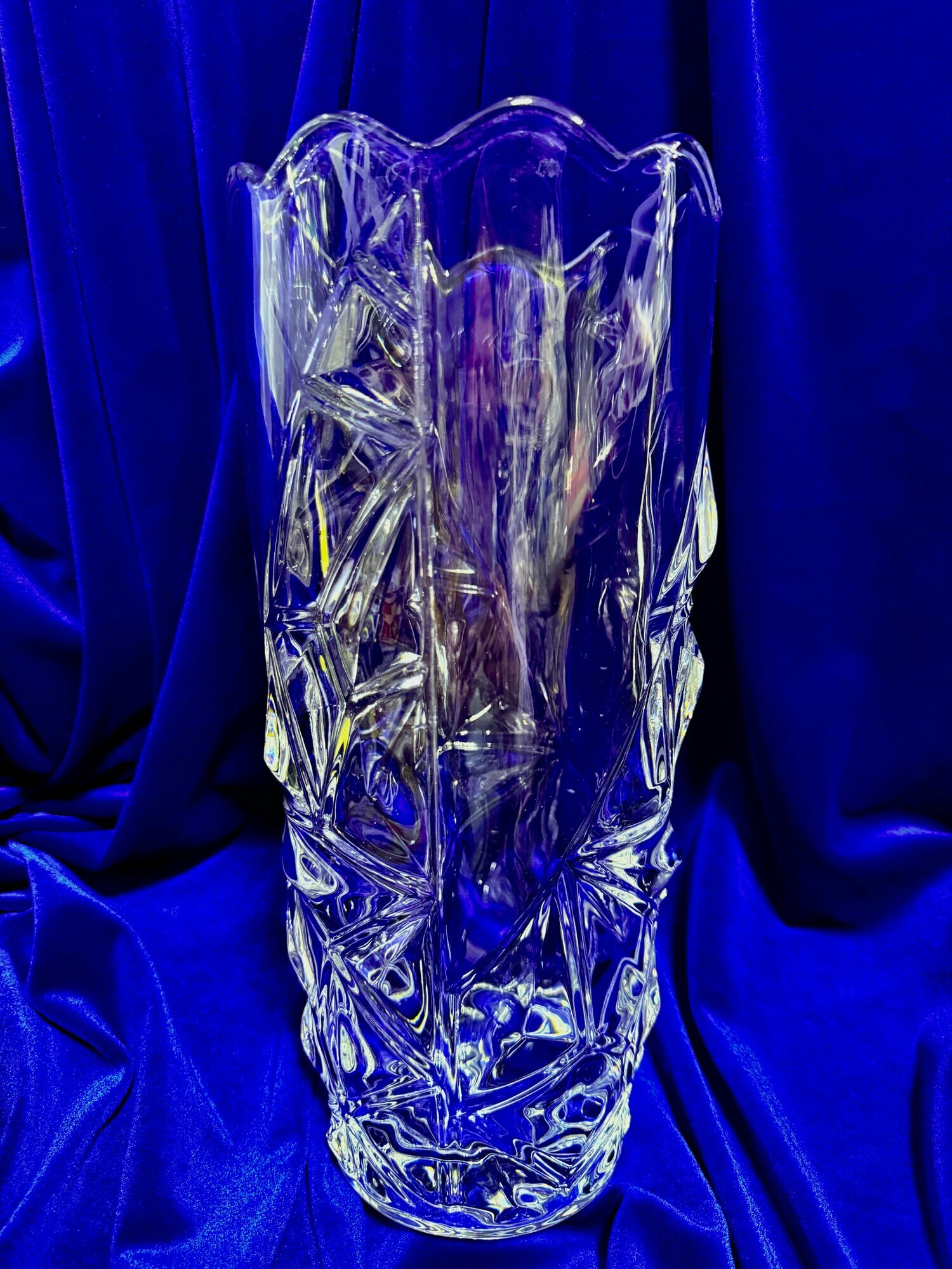 Ваза Ледокол под хрусталь 30 см