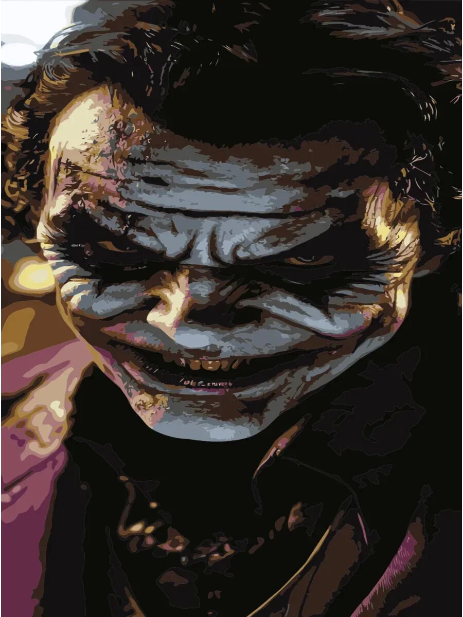 Картина по номерам джокер