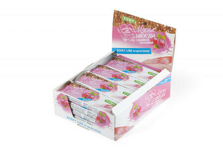 TITBIT BERRY 40г мюсли с индейкой и брусникой для собак.