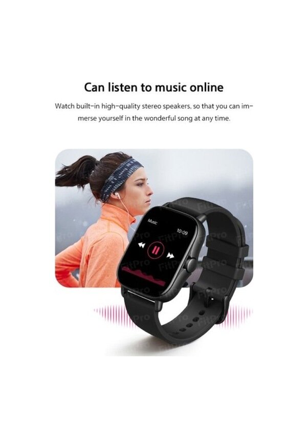 14-дневный аккумулятор, водонепроницаемые, пульсометр, музыка, плавание, умные часы с дисплеем 1,65 дюйма