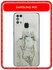 Чехол на Samsung Galaxy M31 / Самсунг Галакси М31 с принтом "Аниме рисунок чёрно...