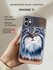 Силиконовый чехол на Apple iPhone 11 / Айфон 11 с принтом "Кот манул 2"