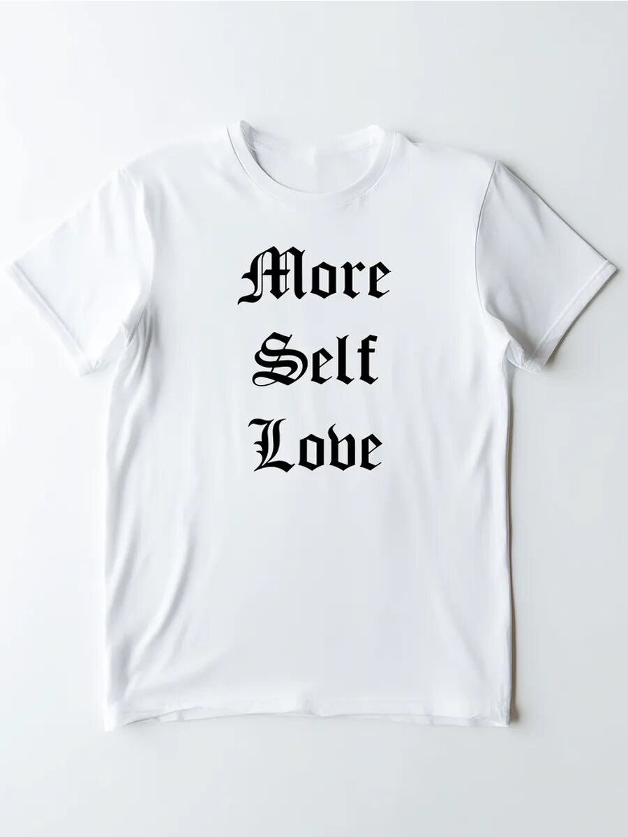 Футболка MORE SELF LOVE больше любви к себе