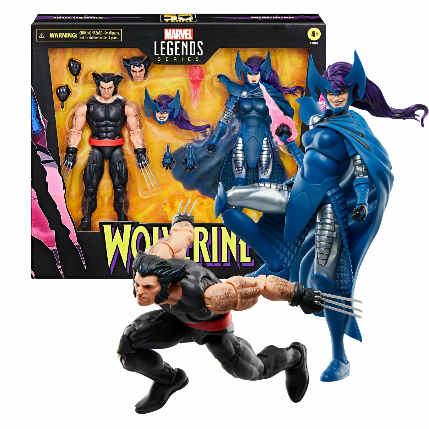 Фигурка коллекционная Росомаха и Псайлок Люди Икс «Marvel Legends» от Hasbro, коллекционный набор