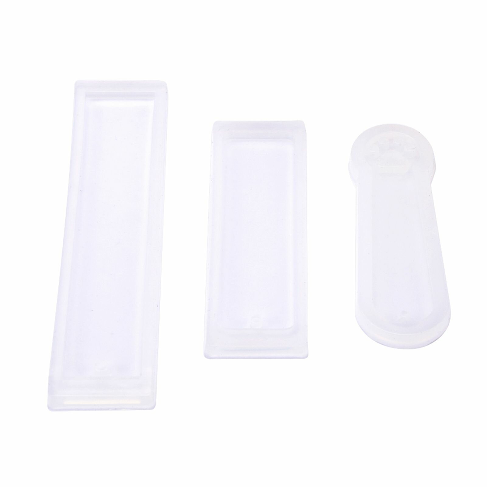 3 шт./комплект Силиконовая форма для эпоксидной смолы, прямоугольная с когтями кошки, для брелков, закладок, украшений