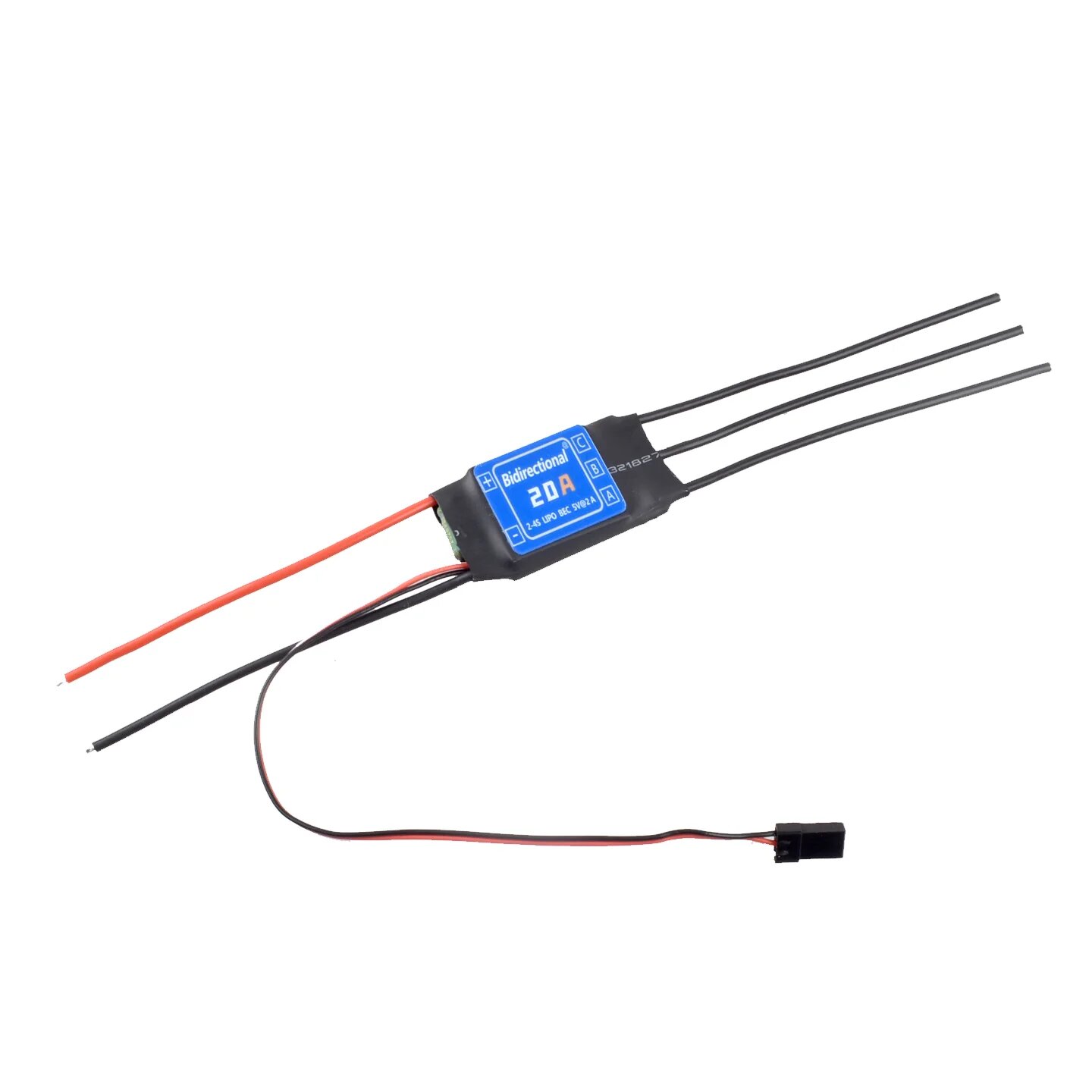 Двунаправленный ESC 20A для RC лодки KINGMODEL