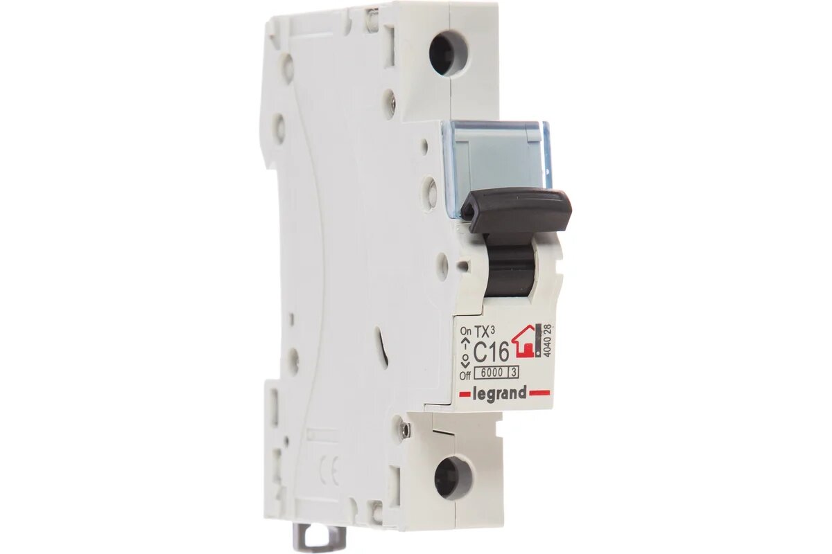 Legrand TX3 C16A 1P автоматический выключатель 6000 404028 для распределительных сетей