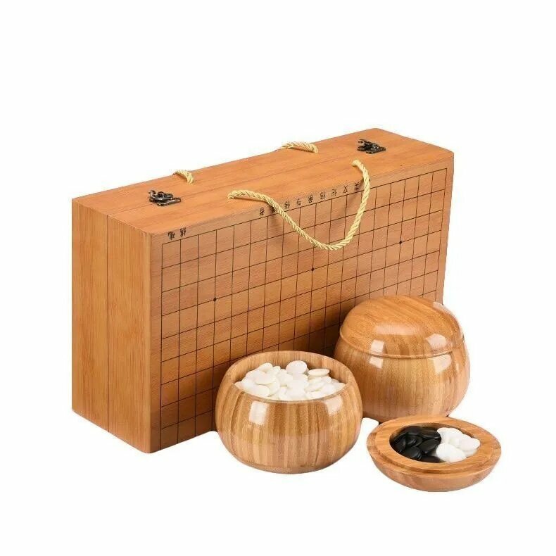 Большой набор деревянных складных досок класса люкс, игра Го для взрослых, креативные семейные игры, детские подарки, студенческие турниры