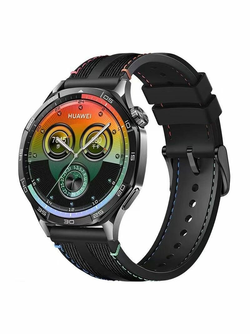 Набор нейлоновых резиновых ремешков для часов Huawei GT6 PRO и GT6 5 watch5 универсальный, ширина 22 мм.