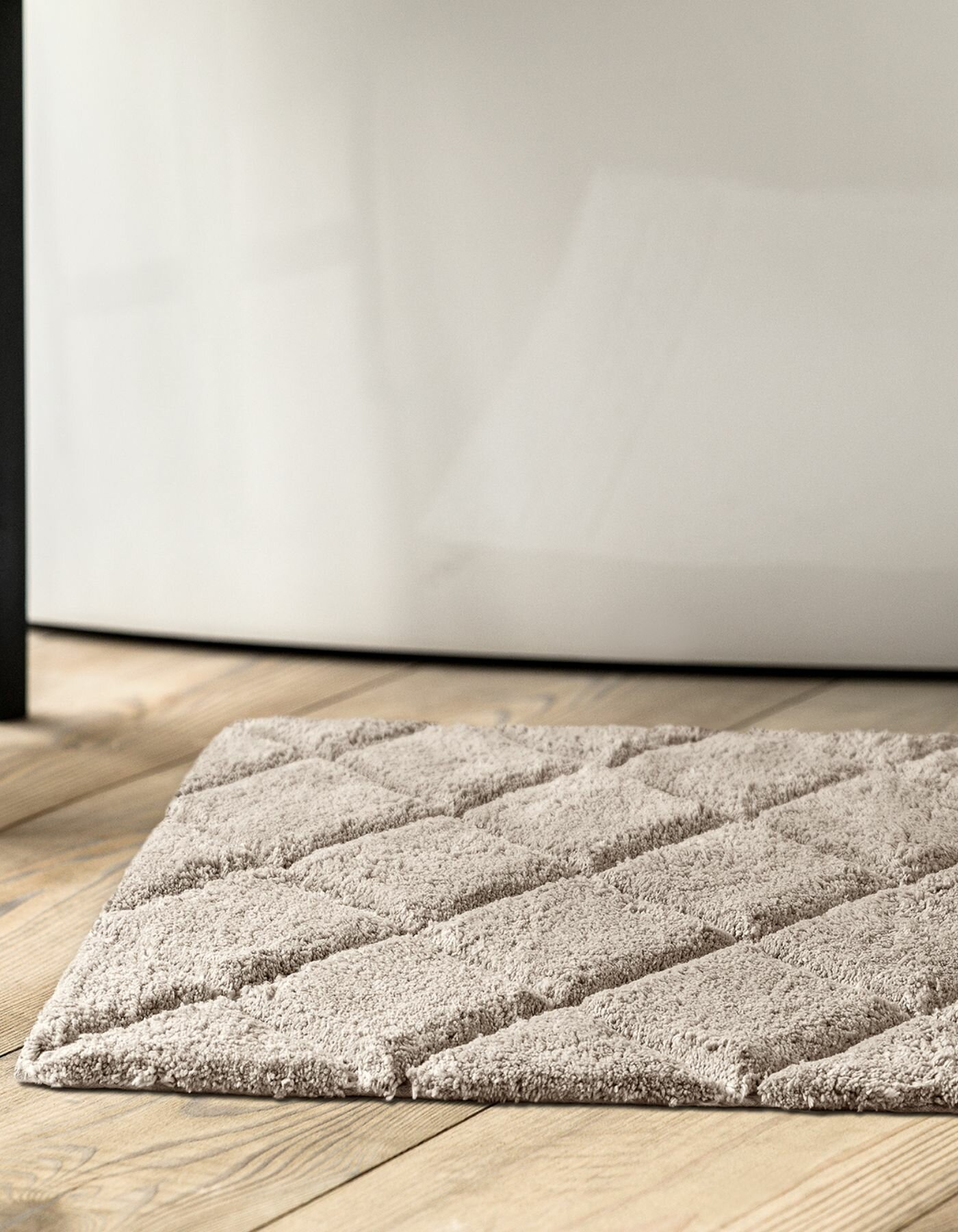 Togas Коврик для ванной и туалета 60*90 "Родос" хлопок 1700 г/м2, бежевый