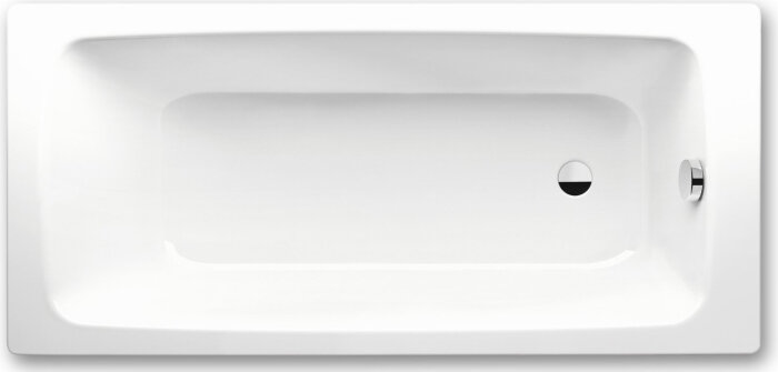 Стальная ванна Kaldewei Cayono 750 170x75 см, пристенная, на ножках, с самоочищающимся покрытием