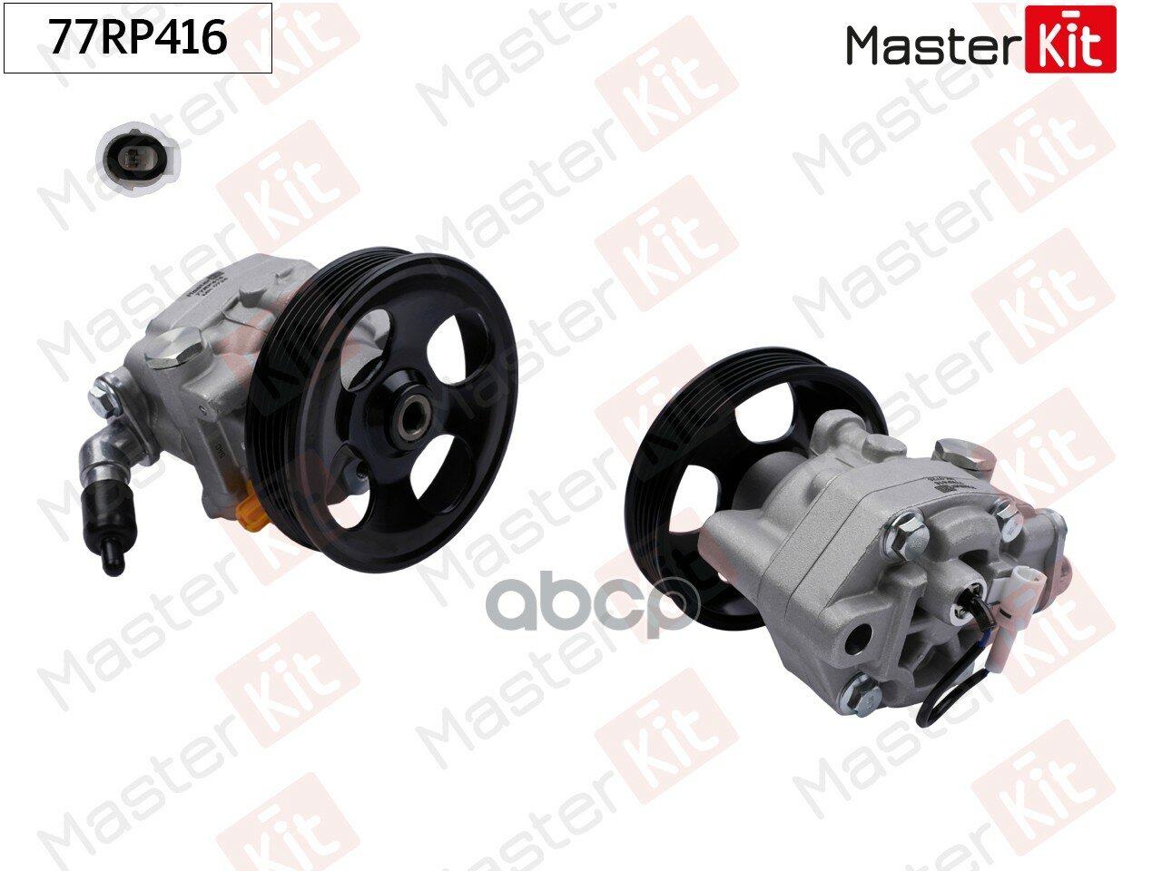 Насос гидроусилителя subaru forester (s11) 03-08 impreza (g11) 00-08 MasterKit арт. 77RP416