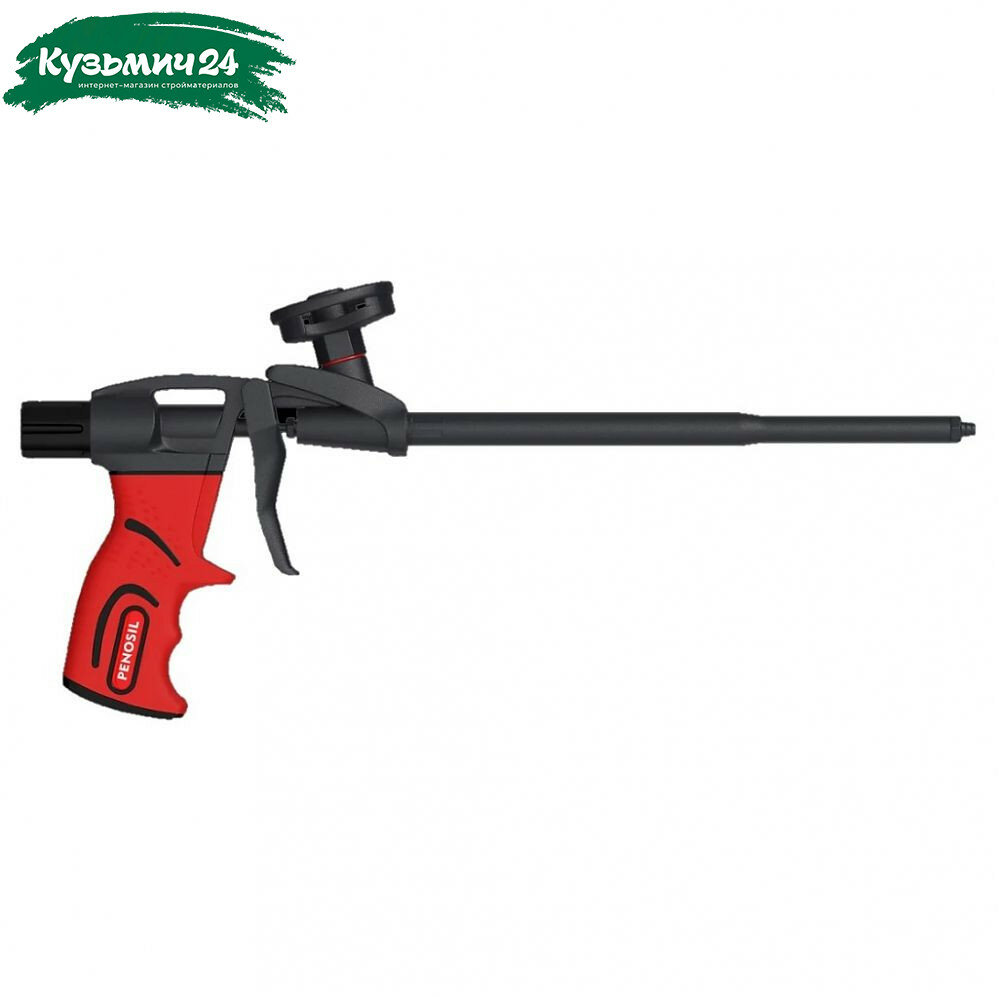 Пистолет для монтажной пены Penosil Foam Gun P1, профессиональный, металлический корпус