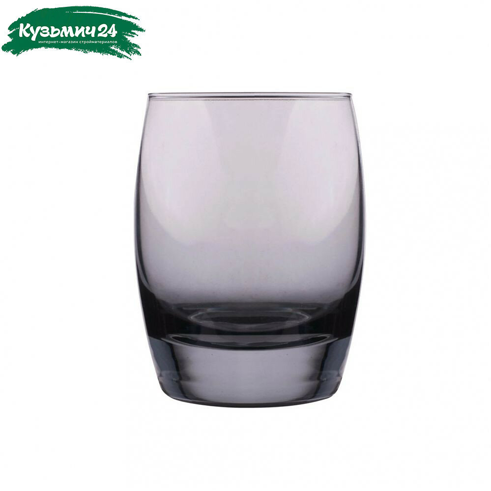 Стакан Pasabahce Enjoy grey 420064 низкий 350 мл, стекло 70х70х100 мм