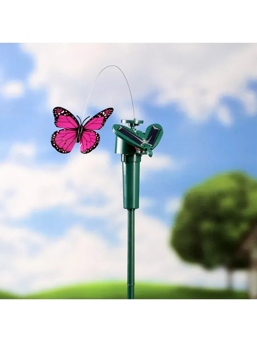 Штекер садовый летающий Бабочка